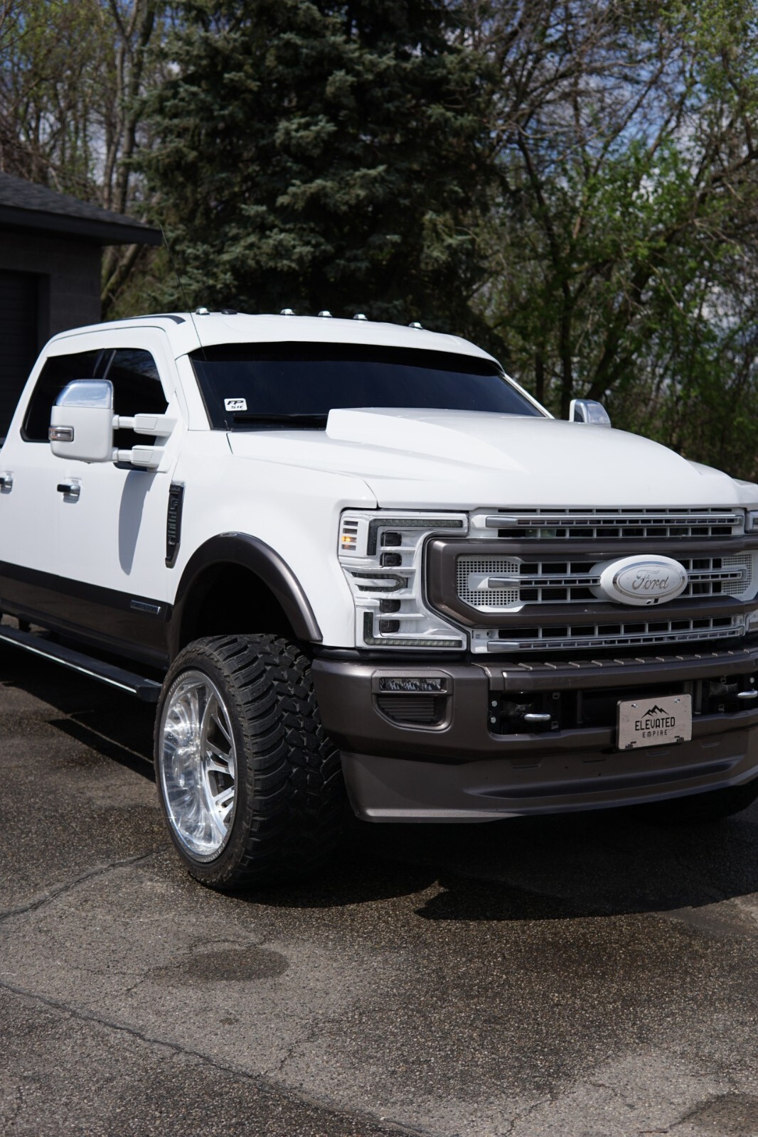 Windshield Drop Sun Visor for 2017-2024 Ford F250 F350 F450 F550 Super ...