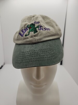 leap for Jesus frog hat Brown | eBay Australia