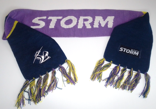 Sekem Melbourne Storm 2020 Member Scarf Premiership Year OSFM Adults ...