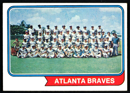 1974 Topps Atlanta Braves Team Card #483 EX-NM | eBay