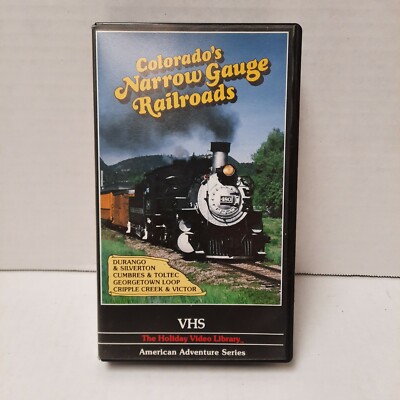 Colorado's Narrow Gauge Railroads VHS: Four Famous Rail Lines | eBay