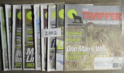 2002 The Trapper and & Predator caller 9 magazines missing - Dec | eBay