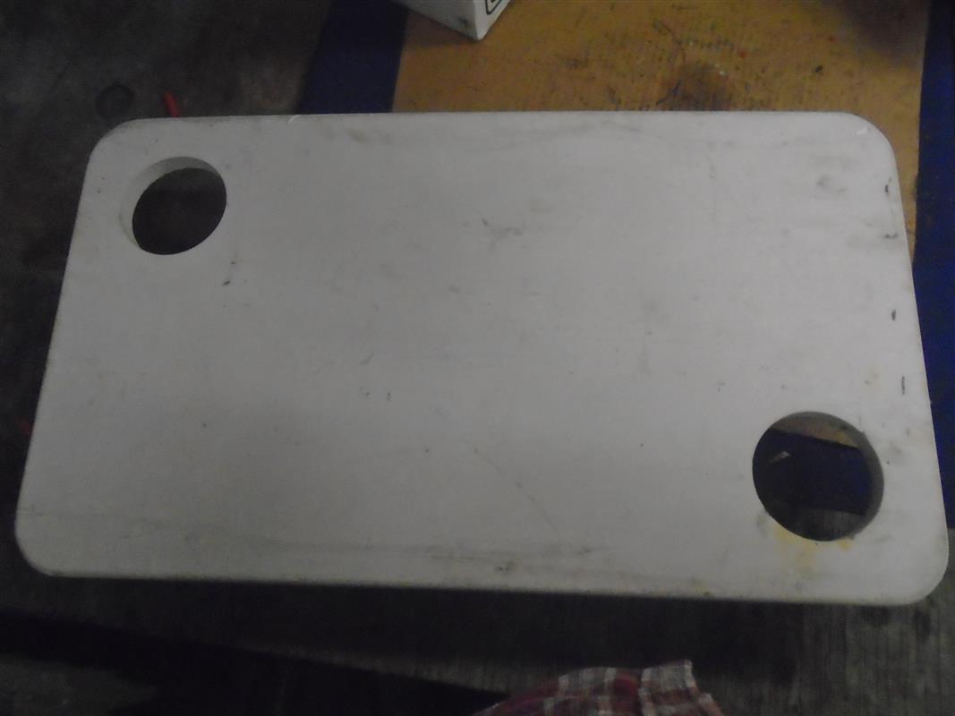 Deck Table and Pipe Receiver, 28X16 inches | eBay