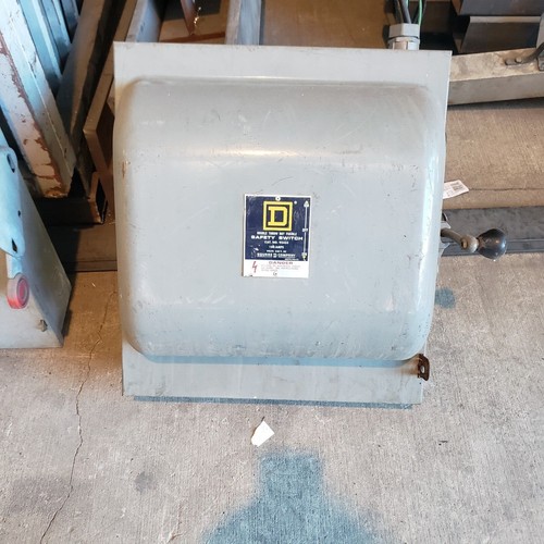 Square D 92453 E1 100A 4P 240VAC Double Throw Non-Fusible Manual ...