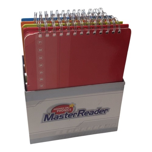 Hooked on Phonics Master Reader Learn to Read Red Green Blue Orange | eBay