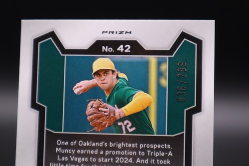 2024 Panini Prizm #45 Walker Martin Blue 072/199 San Francisco Giants ...