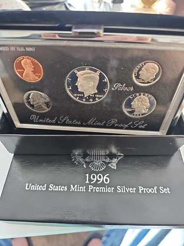 1996 United States Mint Premier Silver Proof Set with COA | eBay
