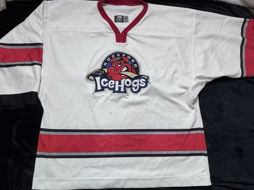 Rockford Icehogs OT Authentic Jersey Sz 56 Pro Hockey Minor League AHL ...