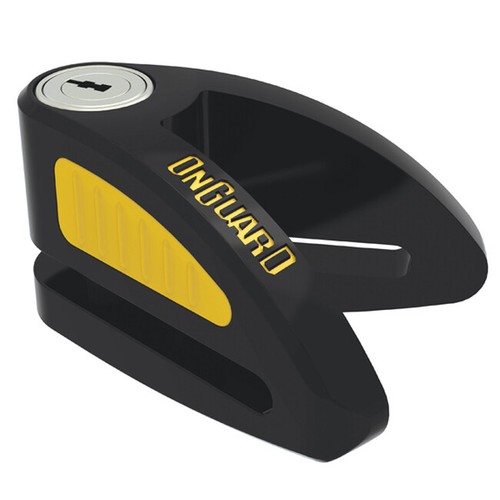 On Guard Locks Boxer Disc Lock Black - 8mm Pin with Pouch & Reminder ...