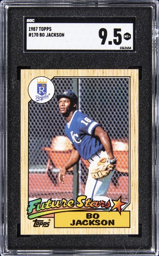 1987 TOPPS #170 BO JACKSON SGC 9.5 | eBay
