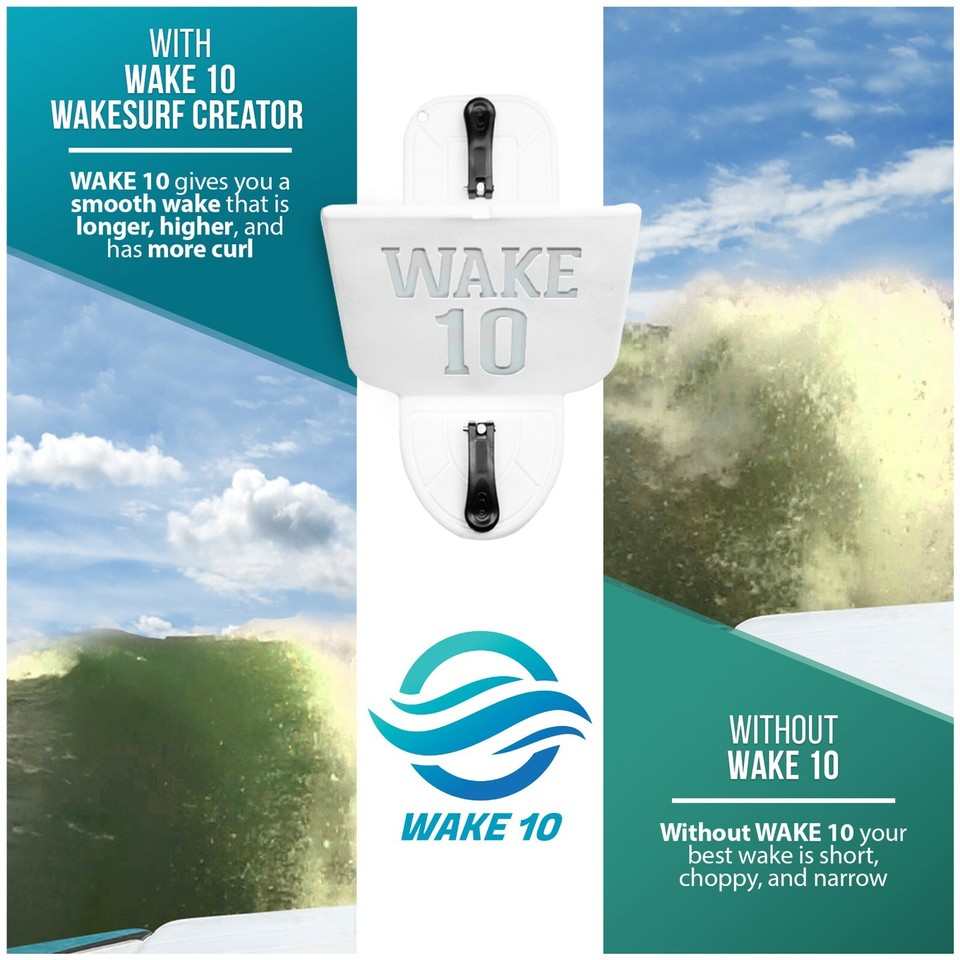 WAKE 10 Wakesurf Creator - Wake Surf Shaper - Wave Generator - NEW! | eBay