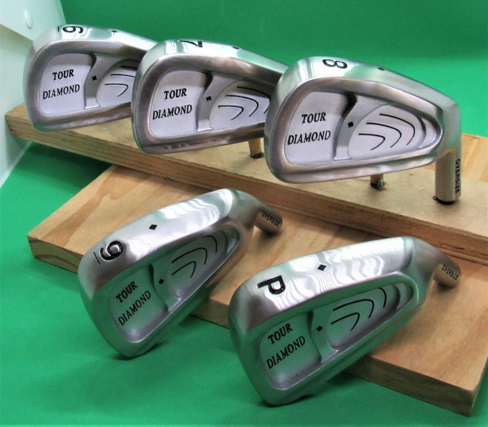 Tour Diamond Titanium Face Oversized Irons - Heads Only - Choice of Set ...