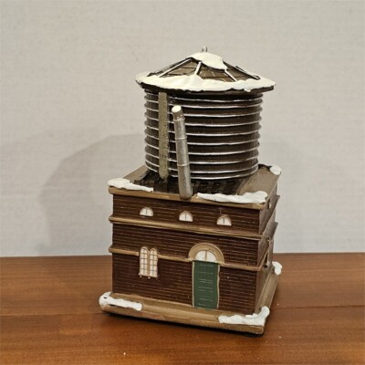 Thomas Kinkade Train Station Light-Up Water Tower Hawthorne Village | eBay