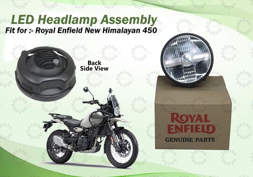 LED "Headlamp Assembly For Royal Enfield New Himalayan 450" | eBay ...