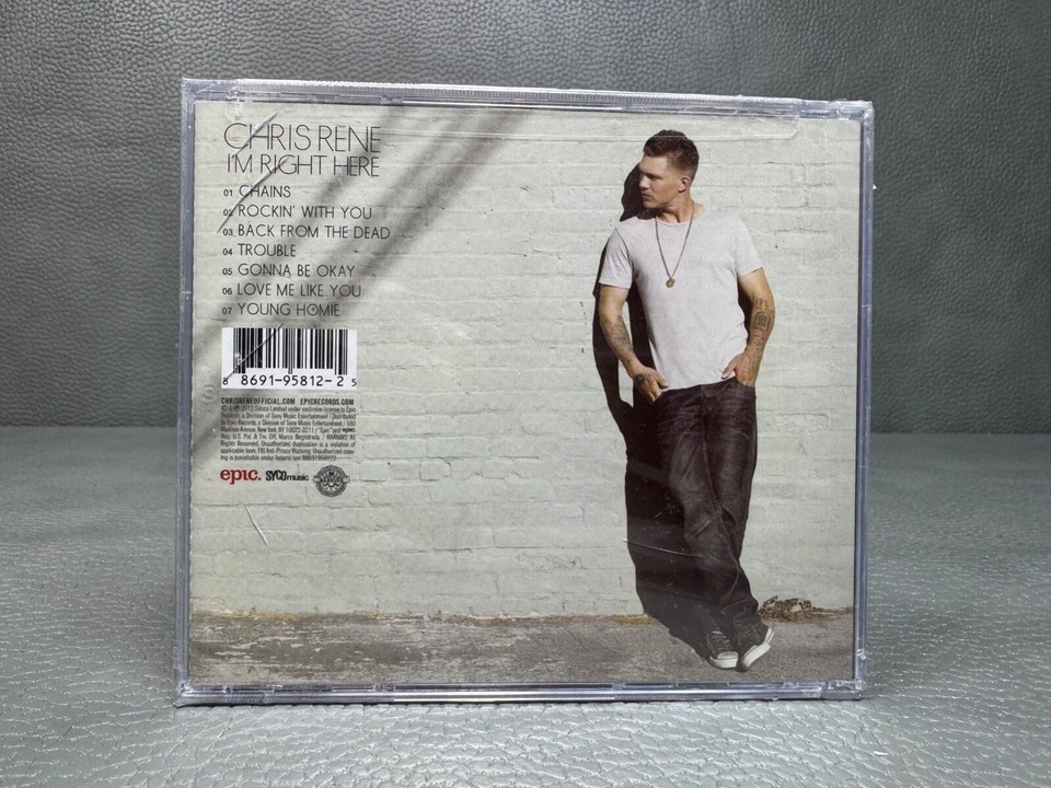 Chris Rene "I'm Right Here" CD 886919581225| eBay