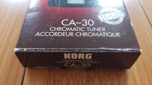 Korg Chromatic Tuner Ca-30 N222 Works Great With Fast for sale online ...