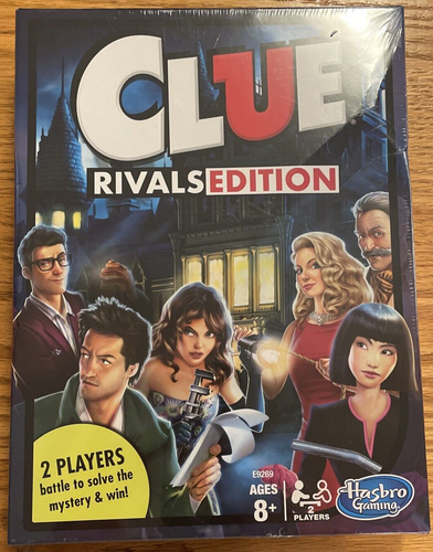 Clue Rivals Edition by Hasbro 2-6 Player Board Game Sealed | eBay