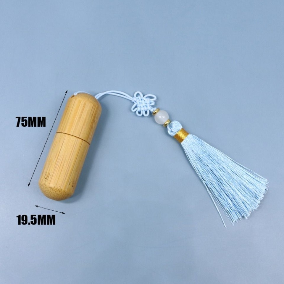 Bamboo Wood Bottle Perfume Empty Oil Bottle Cosmetic Dispenser Bottle ...