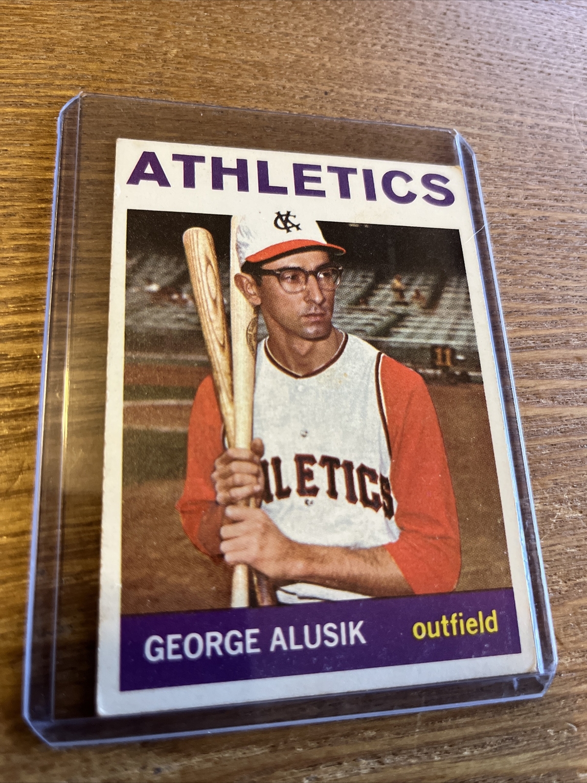 1964 Topps George Alusik #431 Kansas City Athletics Vintage Baseball ...