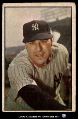 1953 Bowman Color #27 Vic Raschi New York Yankees VG | eBay