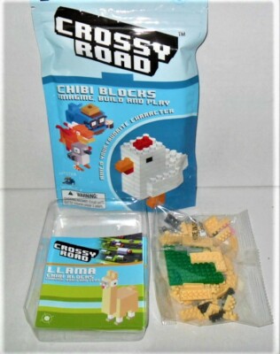 CROSSY ROAD CHIBI BLOCKS SINGLE LLAMA YOU BUILD NEW SEALED L@@K | eBay