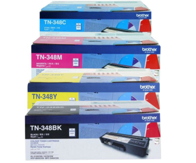 Set Genuine TN348BK, TN348C, TN348M, TN348Y | eBay
