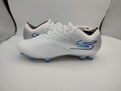 Skechers Razor FG Soccer Cleats Mens 10.5 Diamond Ice White Blue 252001 ...