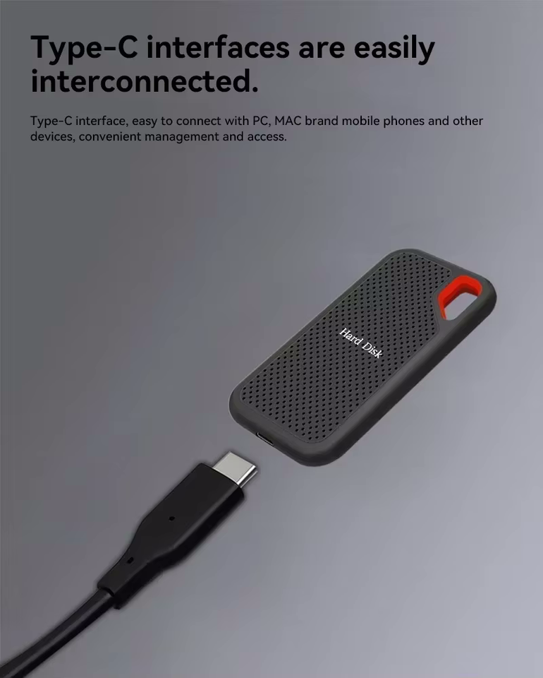 Portable SSD, 256TB External Solid State Drive | eBay