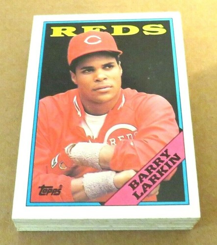 Cincinnati Reds Barry Larkin 1988 Topps Team Set 30 Cards | eBay