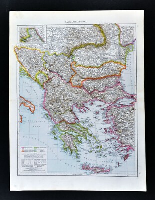 1900-Now - Map Of Balkan - Vatican