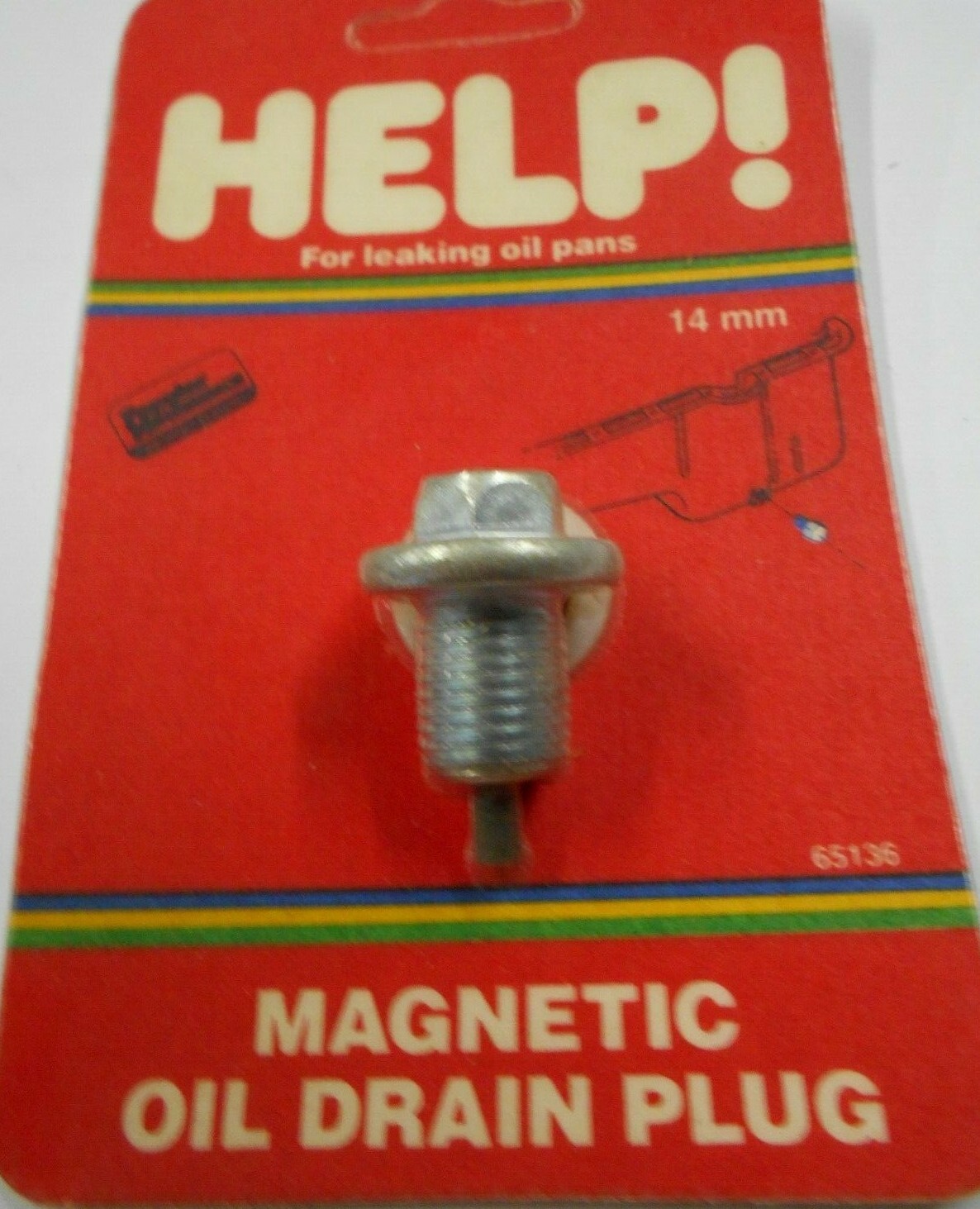 Dorman Help 65136 14mm-1.50 Magnetic Tipped Oil Drain Plug - Universal ...
