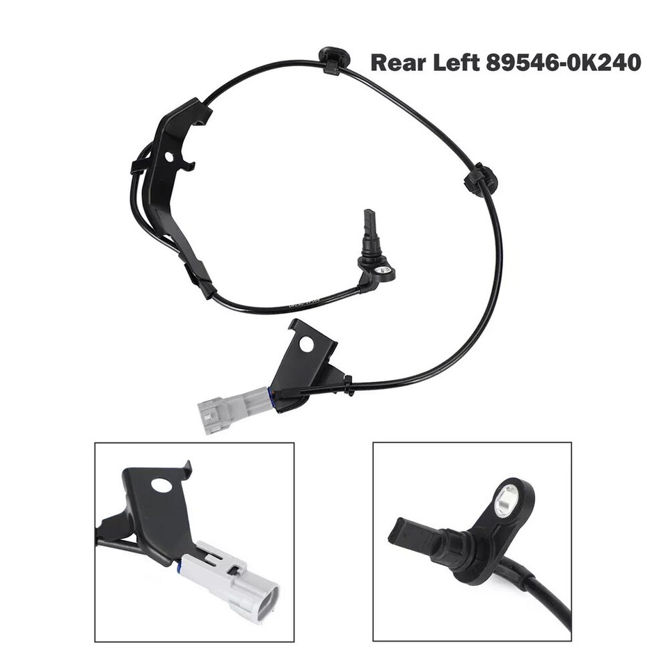 2PCS ABS Wheel Speed Sensor 89545-0K240 89546-0K240 Fit Toyota Hilux ...