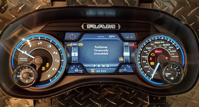 LIMITED 7" EVIC Premium Gauge Cluster Upgrade for 2019-20 Ram 1500 New ...