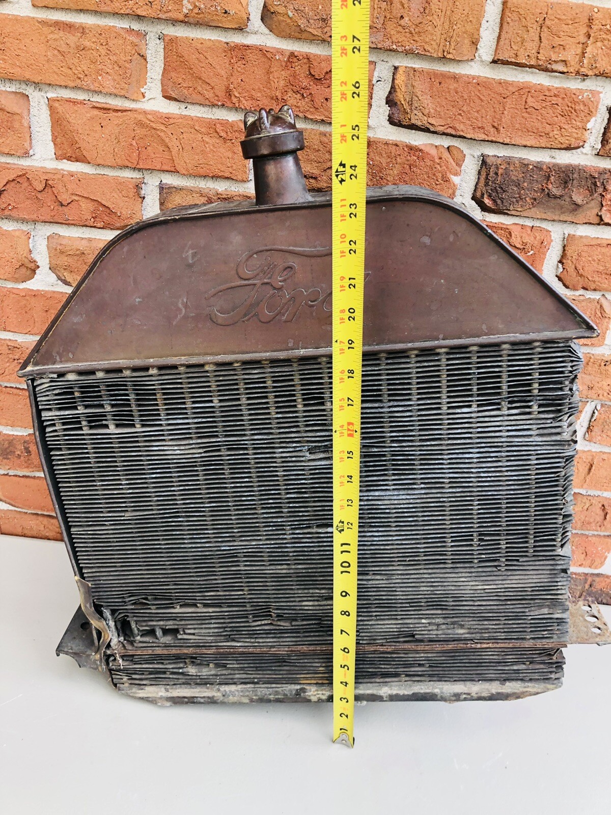 Original Ford Model T Brass Radiator | eBay