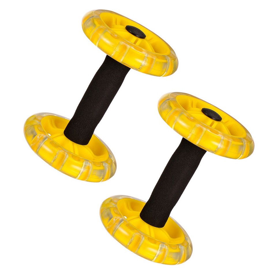 Tummy Exercise Equipment Abdominal Roller Wheel Single Arm with Wheels ...