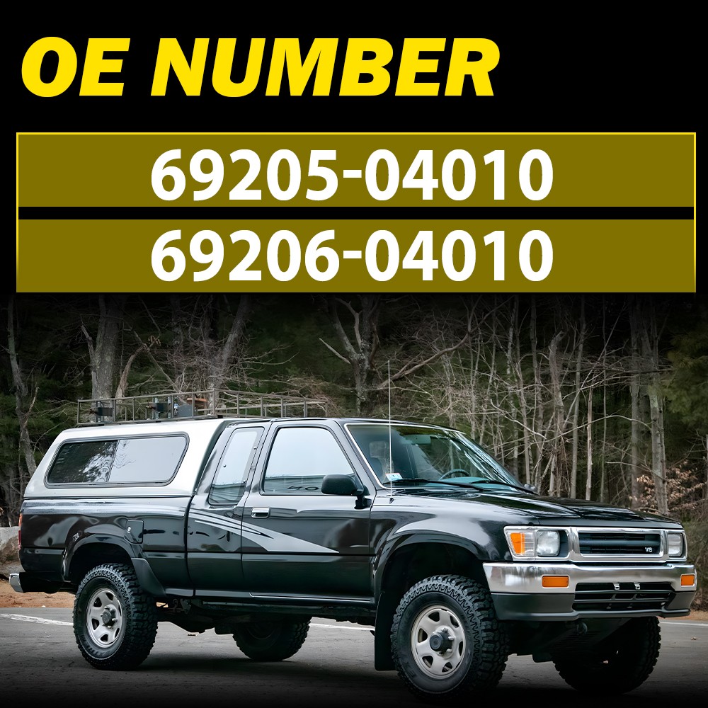 4x For Toyota Tacoma 4Runner Pickup Inside Left Right Brown Door Handle ...