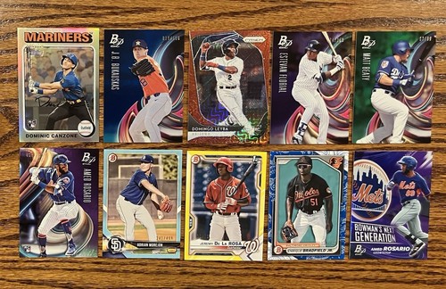 SERIAL NUMBERED Lot of (20) ROOKIE / PROSPECT baseball cards | eBay