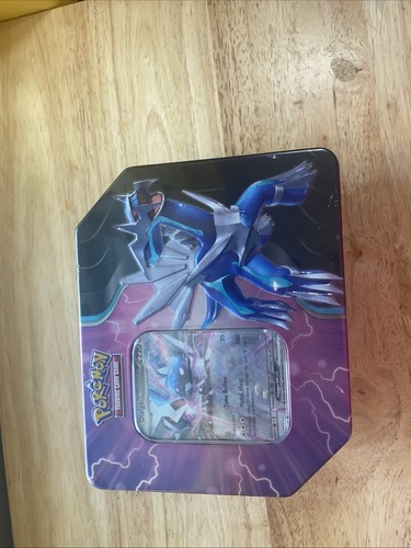 Pokemon Azure Legends Factory Sealed Tin Box - Dialga ex - 5 Booster ...