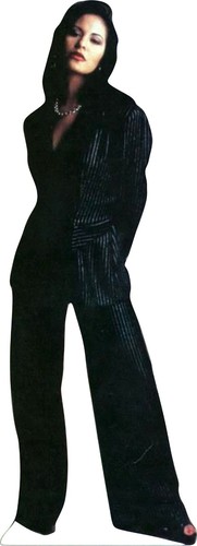 Selena Quintanilla - Black PantSuit- 65" Tall Life Size Cardboard ...