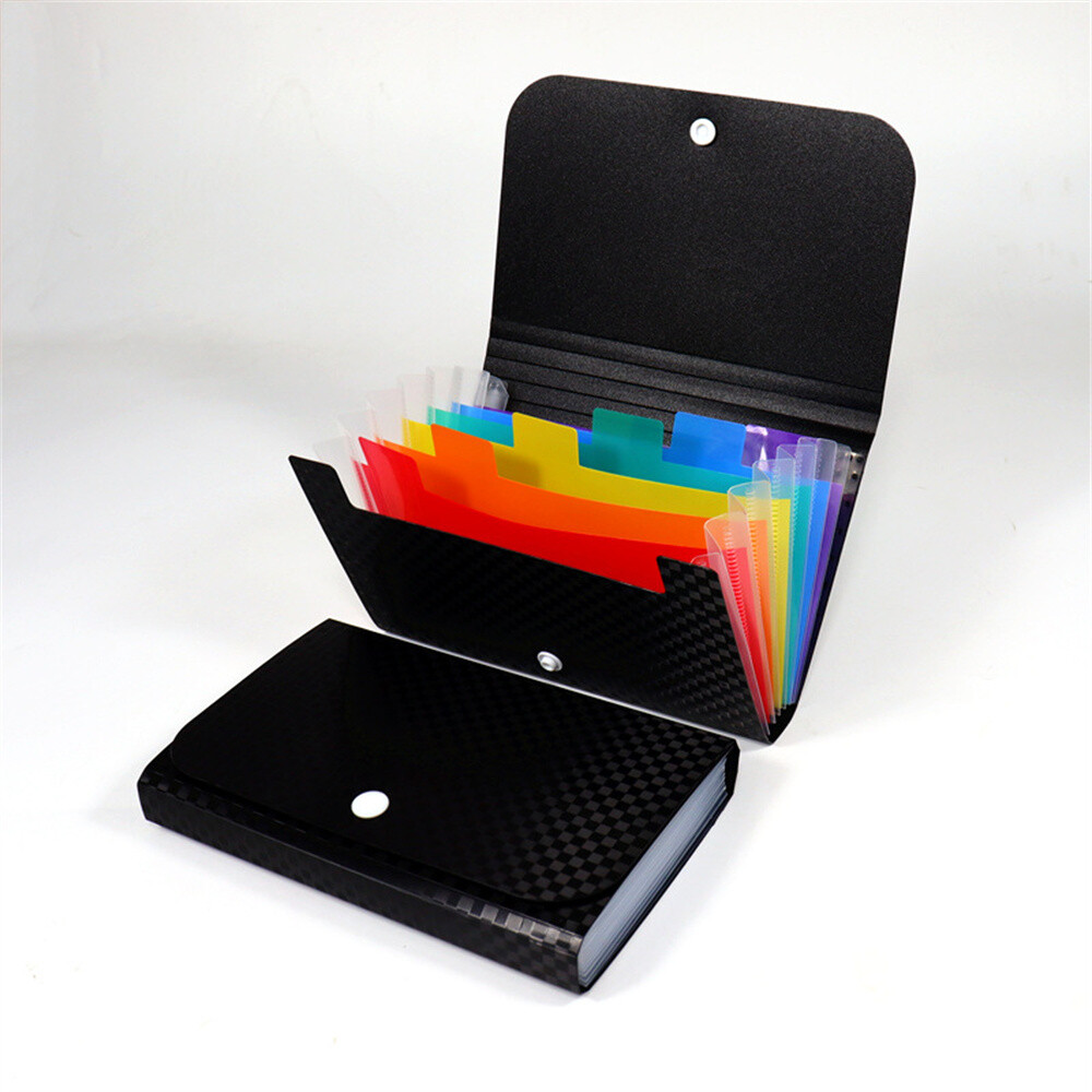 25 Pockets Expanding File Folder Portable Office A4 Document Storage ...