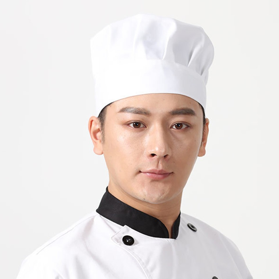 Chef Work Cap Color Chef Hat Pleated Design Chef Hat for Hotel ...