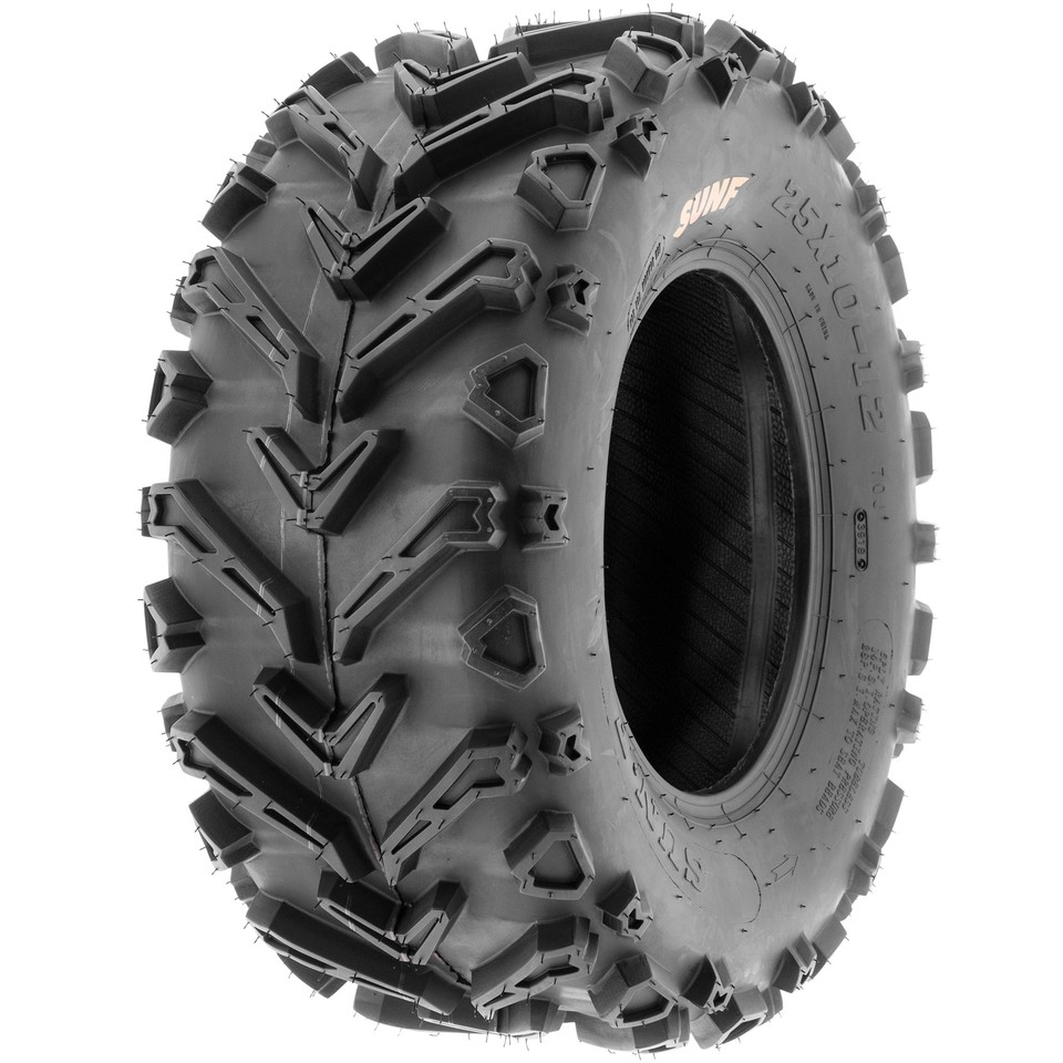 Set 4, SunF 24x8-12 24x8x12 Front 24x10-11 24x10x11 Rear ATV UTV Tires ...