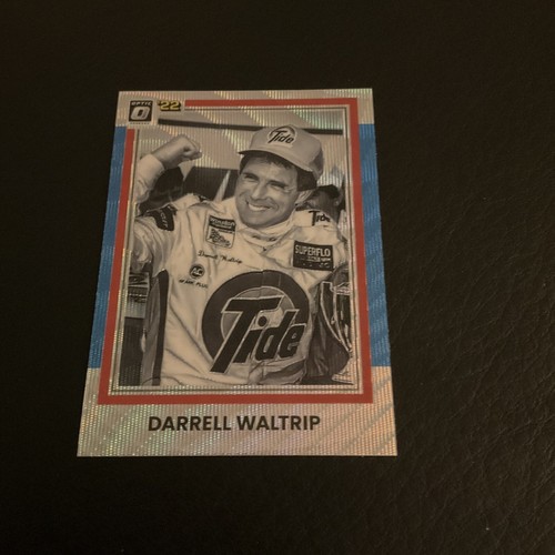 2022 Panini Donruss NASCAR - Optic Retro 1981 Carolina Blue Wave Prizm #71 Darrell Waltrip for ...