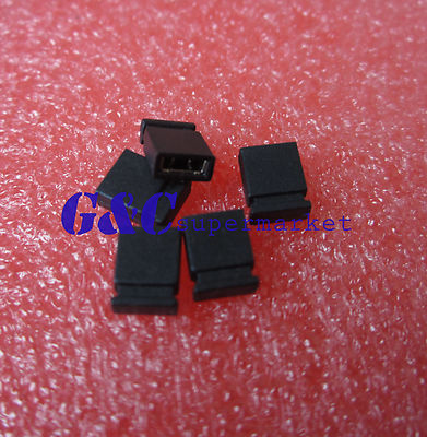 100Pcs Black 2.54mm Jumper Cap mini Jumper Short Circuit Cap Connection ...