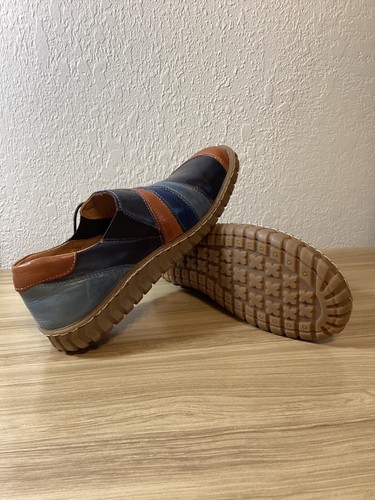 *Free Shipping* Spring Step Neeta Slip-On Shoes Multi Navy Women's 6.5 ...