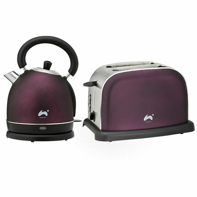 Ovation HT604 2200W 2-Slice Toaster Set - Purple online kaufen | eBay.de