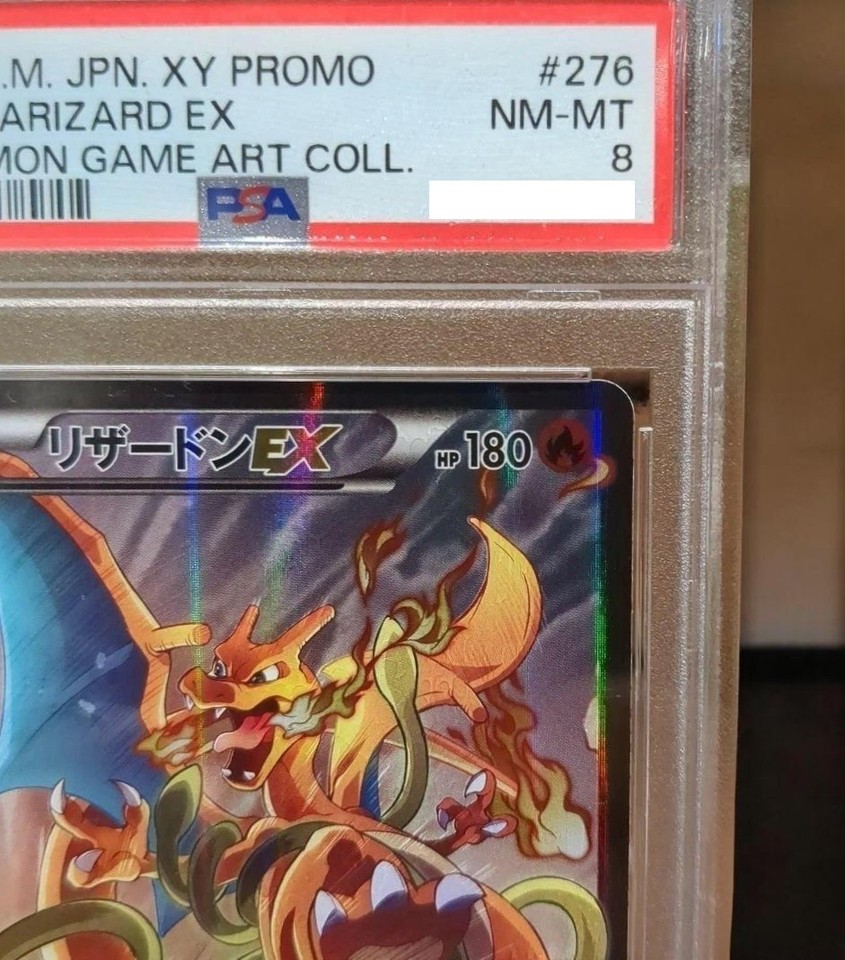 PSA 8 Charizard ex 276/XY-P Art Collection Promo Pokemon Card Japanese ...