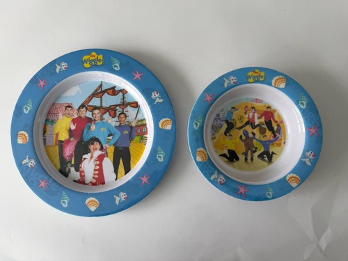 The Wiggles Plate & Bowl 2005 Melamine Kids | eBay Australia