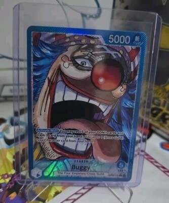 One Piece TCG Card Game Buggy Leader ALT OP09-042 | eBay Australia