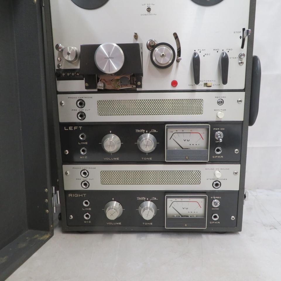Akai M-8 Cross Field Tape Recorder Reel to Reel (Roberts 770X) Fully ...